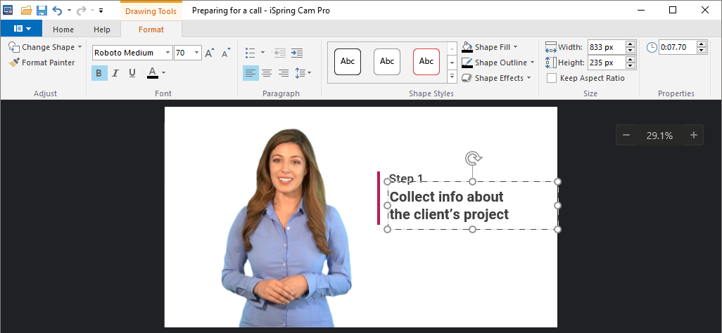 Formatting Shapes