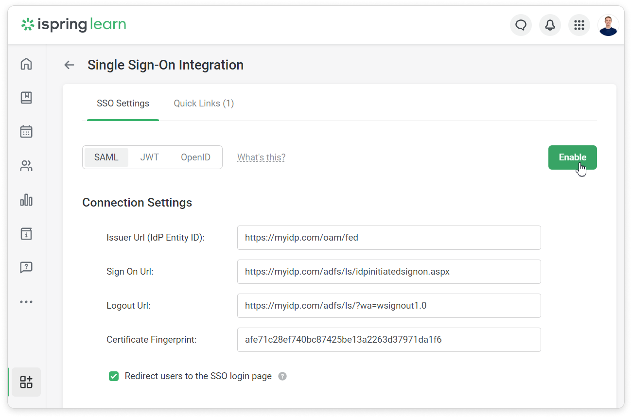 SAML 2.0 Authorization