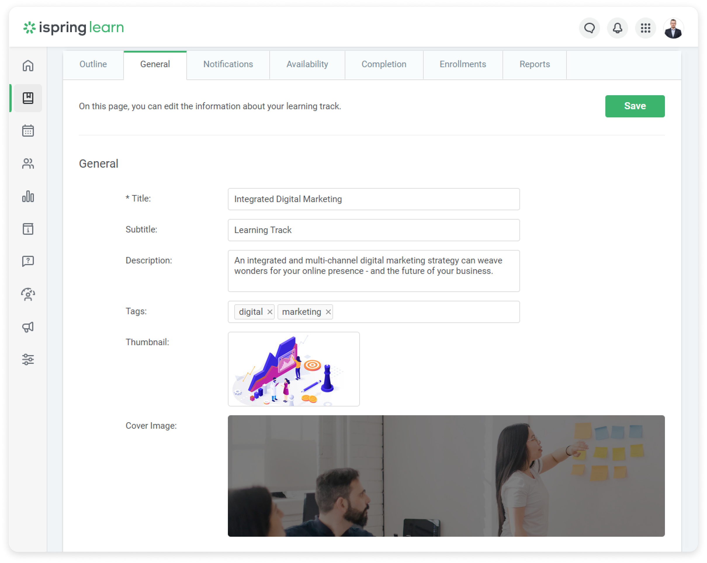 Learning Track Properties