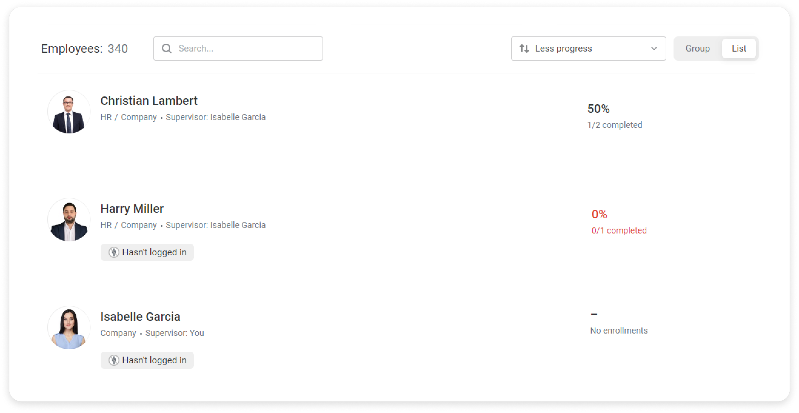 Supervisor Dashboard