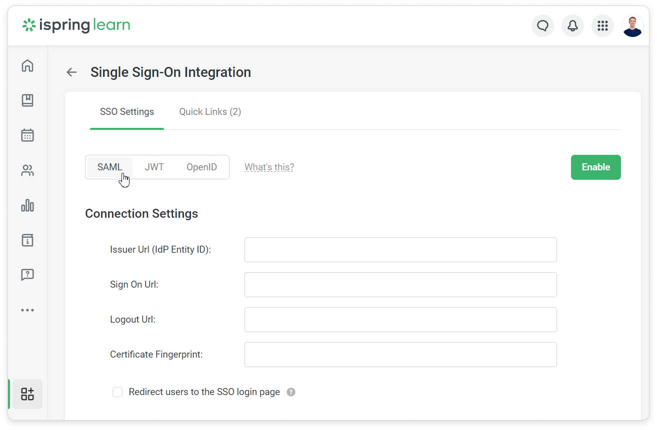 How to Configure SSO with Microsoft AD FS