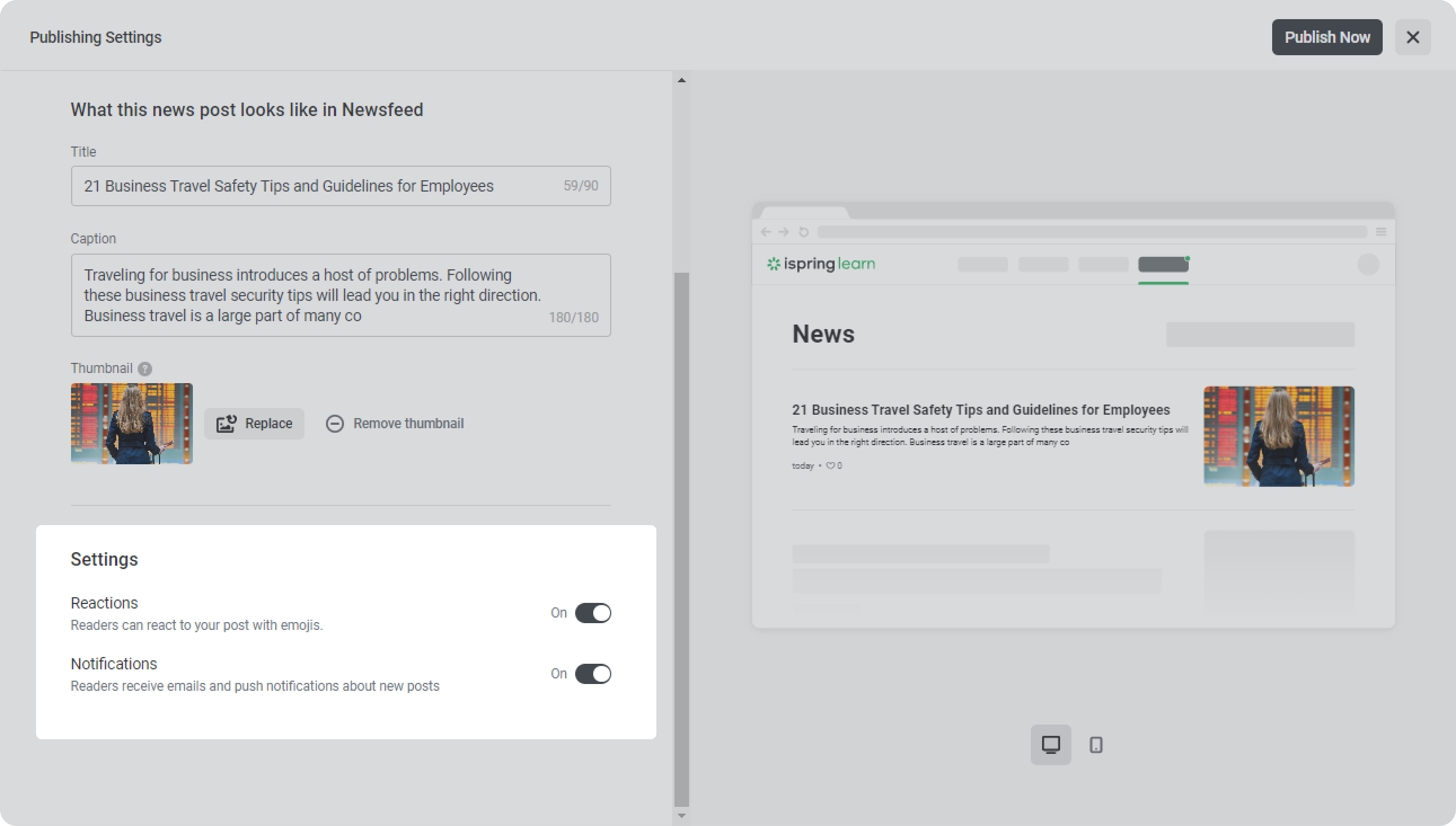 How to Add News