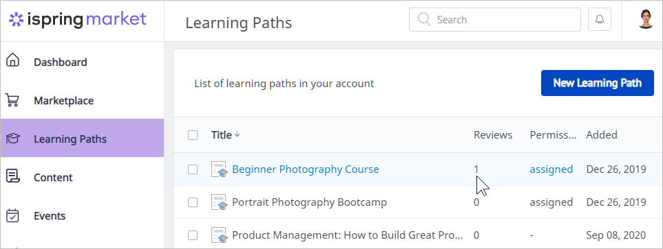 Learning Path Reviews