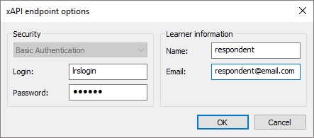 Learning Course Settings