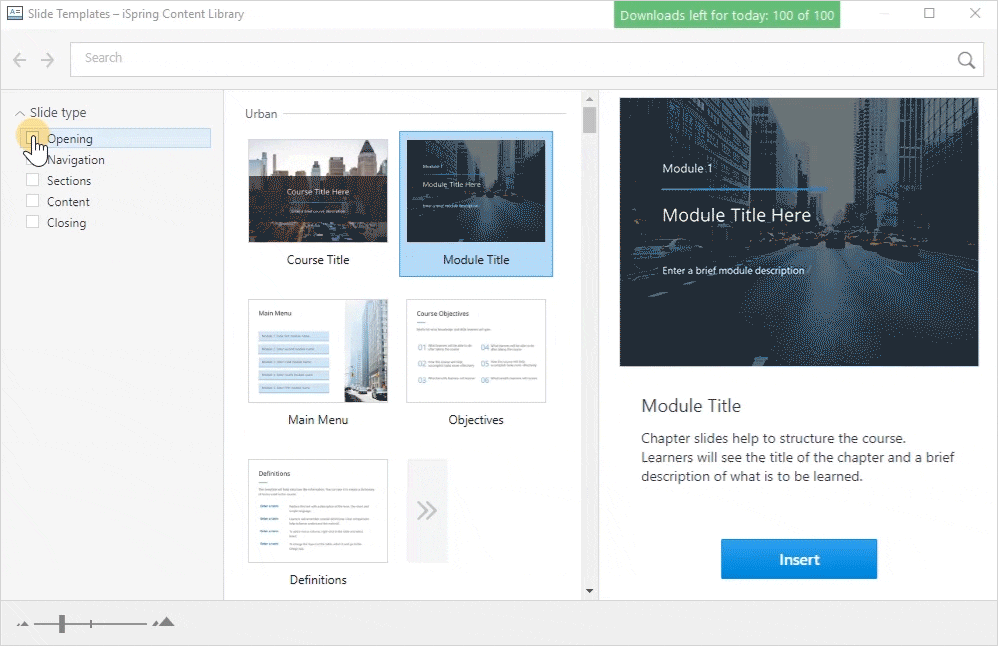 Adding Slide Templates