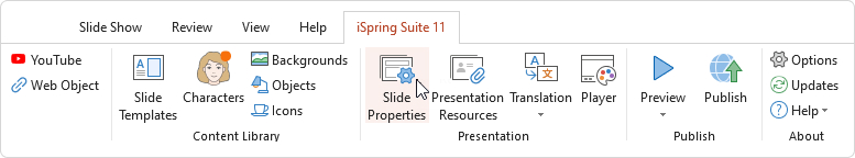 Selecting Player Layout