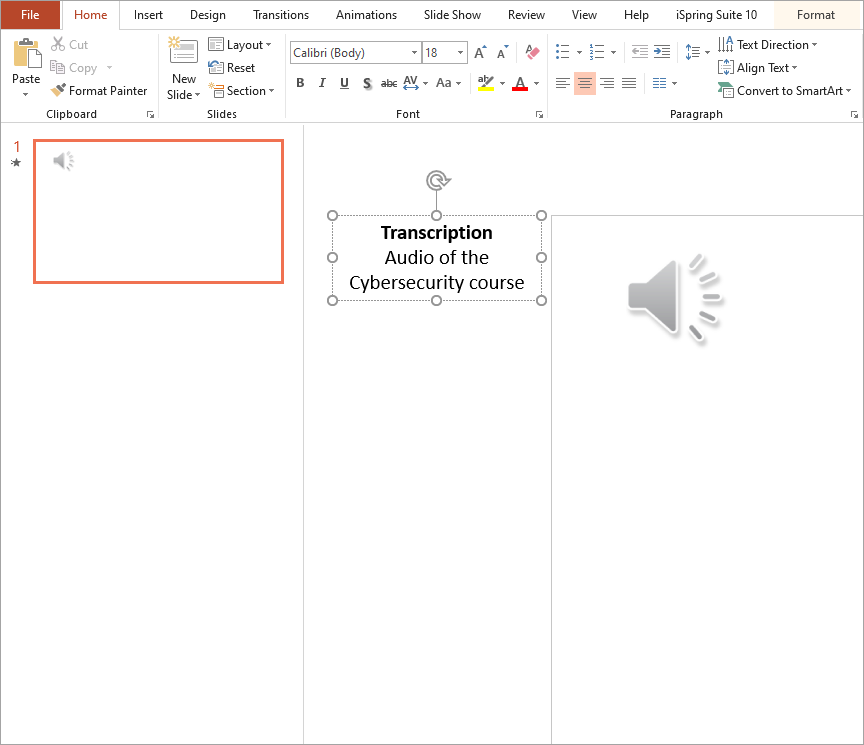 Adding Transcripts to Audio and Video