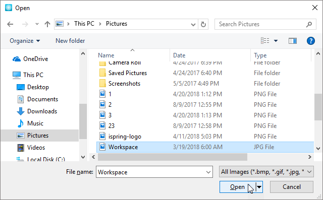 Adding and Editing Images