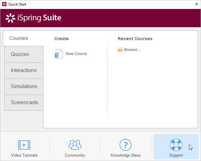 Getting Started with iSpring Visuals