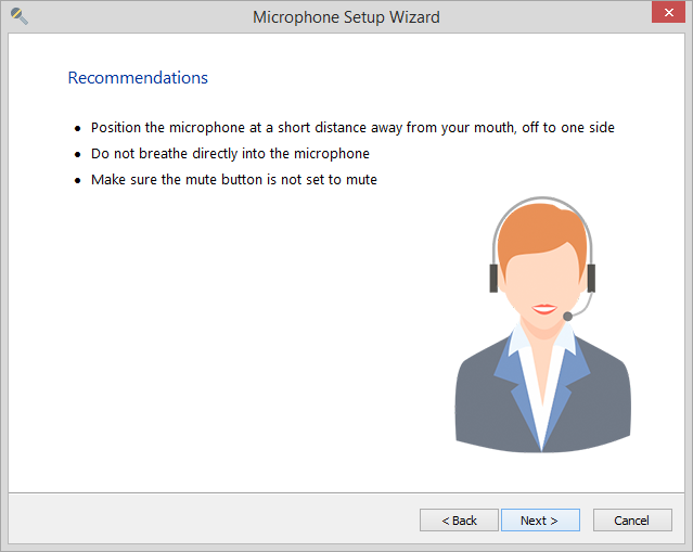 Setting Up the Microphone