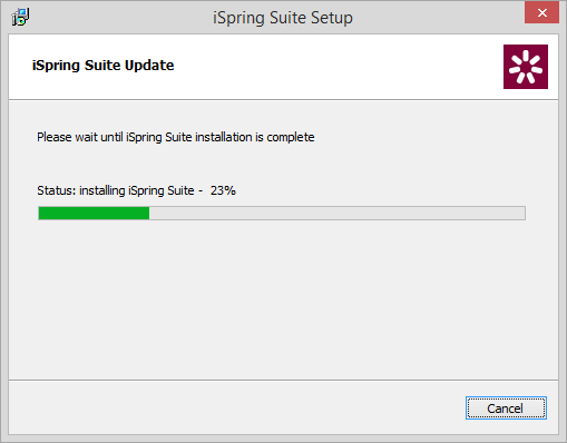 Updating iSpring Suite