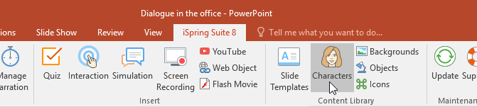 Inserting Characters