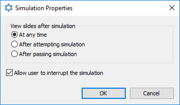 Simulation Properties