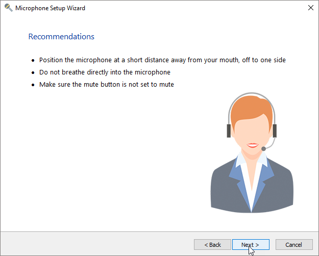 Setting Up the Microphone